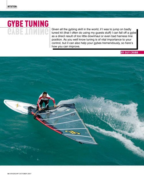 GYBE TUNING - Guy Cribb