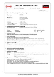 MATERIAL SAFETY DATA SHEET - Akd Tools
