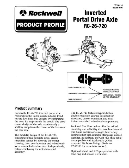Rockwell-inverted-portal-drive-axle-rc-26-720 - Truck and ...