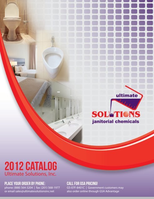 2012 Catalog - Ultimate Solutions, Inc.
