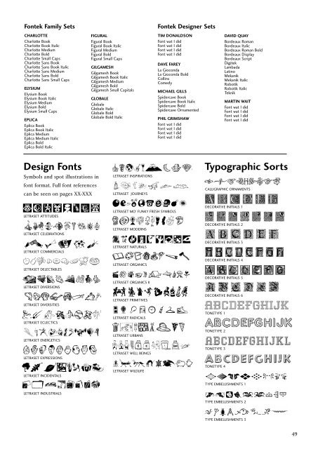Font