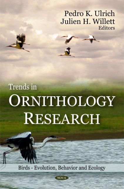 Trends in Ornithology Research (Birds - Evolution, Behavior and