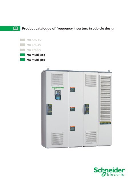 Product catalogue of frequency inverters in cubicle design >pDRIVE ...