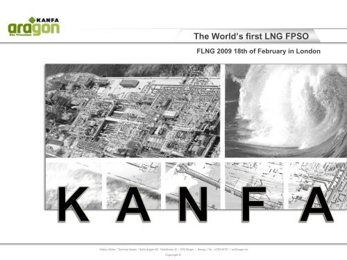 The World's first LNG FPSO - KANFA Group
