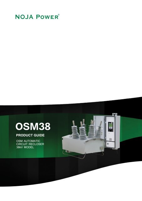 ® PRODUCT GUIDE - NOJA Power