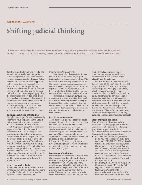 Ranjan Narula Associates - World Trademark Review