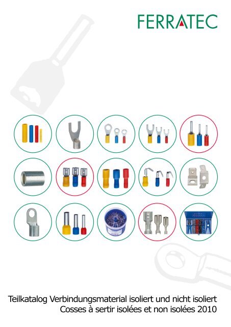 Teilkatalog Verbindungsmaterial isoliert und nicht ... - Ferratec AG