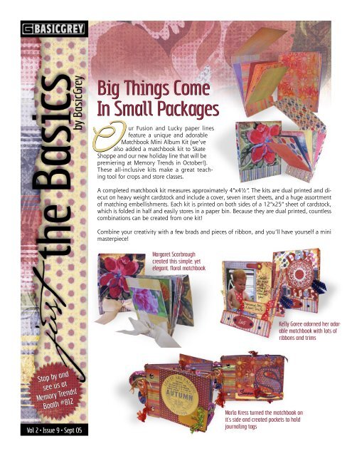 Big Things Come In Small Packages - Basic Grey