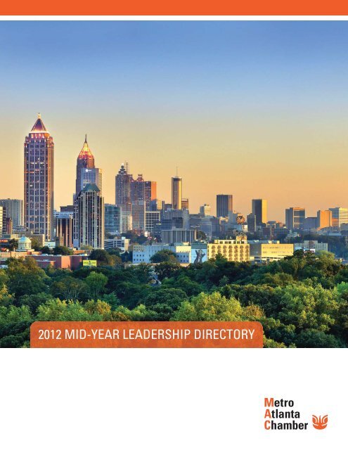 2012 - Mid Year - LD BOD Section.indd - Metro Atlanta Chamber