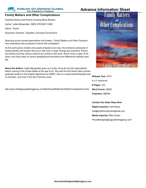 Family Matters and Other