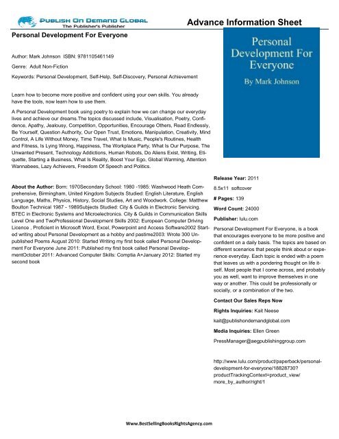 Personal Development For