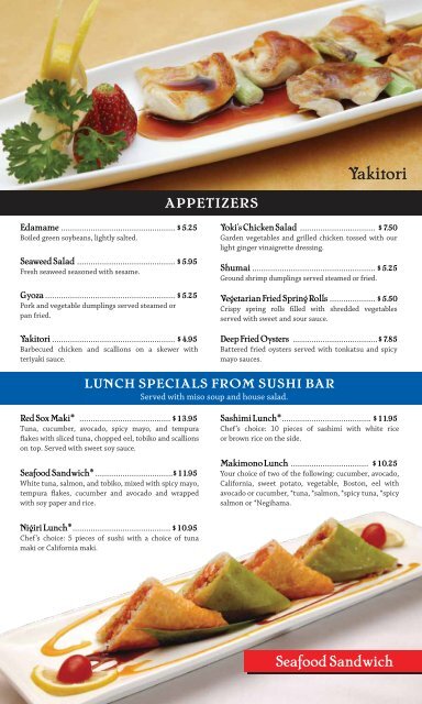 Yakitori - Yoki Japanese Restaurant & Sushi Bar