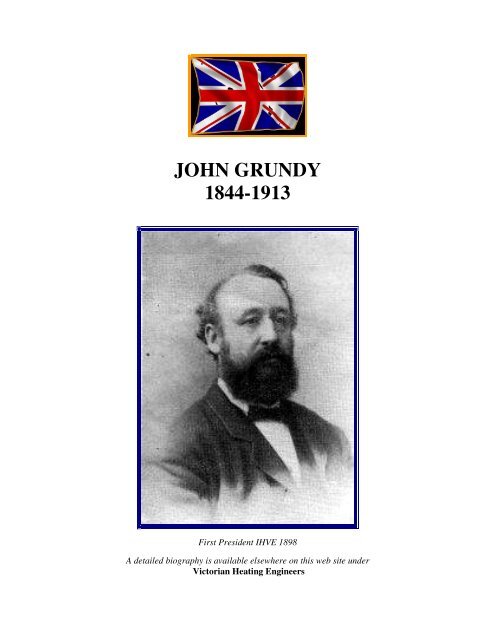JOHN GRUNDY 1844-1913