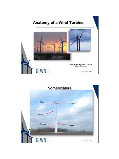 Anatomy of a Wind Turbine Nomenclature