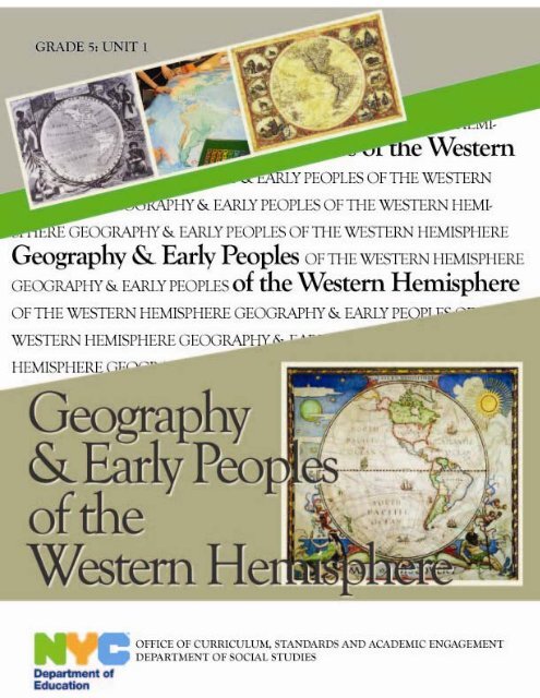 Geography and Early Peoples of the Western Hemisphere