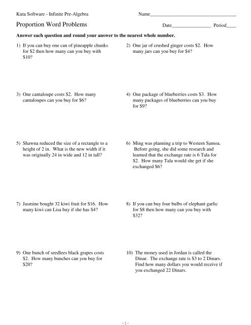 Rate Of Change Worksheet Kuta Worksheet