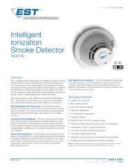 EST3 Remote Annunciators - Edwards UTCFS
