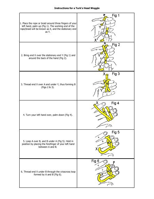 Turks Head Knot Tutorial