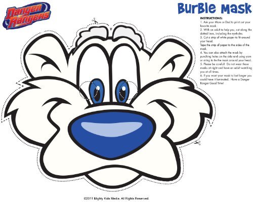 Sully Mask - Danger Rangers