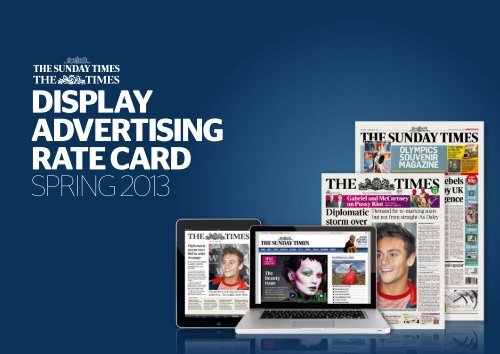DISPLAY ADVERTISING RATE cARD - NI Commercial