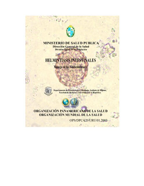 Helmintiasis intestinales: manejo de las geohelmintiasis. Intestinal ...