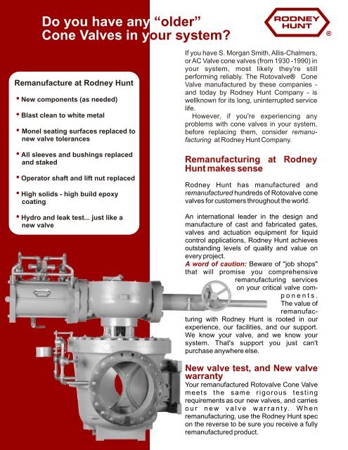 Rotovalve Service.cdr - Rodney Hunt Company