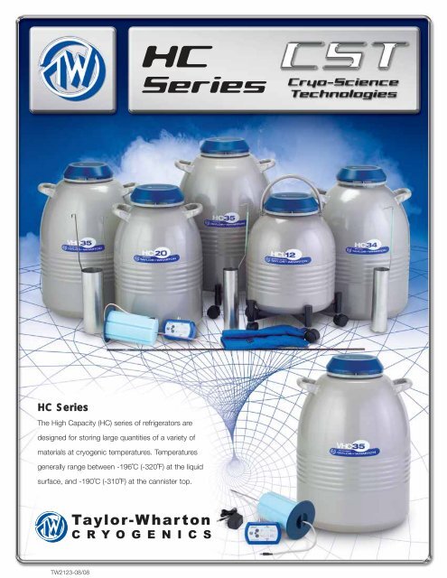 HC Series PDF - Taylor-Wharton