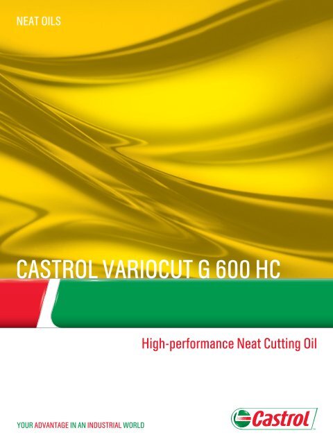 CASTROL VARIOCUT G 600 HC