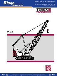 Grove GMK7550 Crane Chart