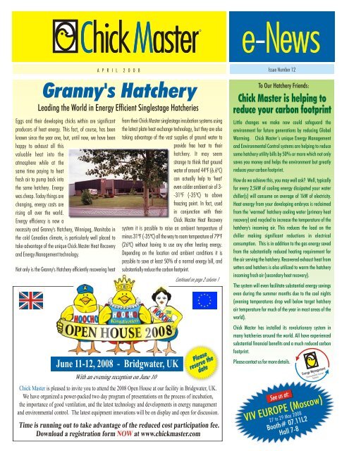 Granny's Hatchery - Chick Master