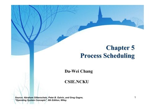 Chapter 5 Process Scheduling