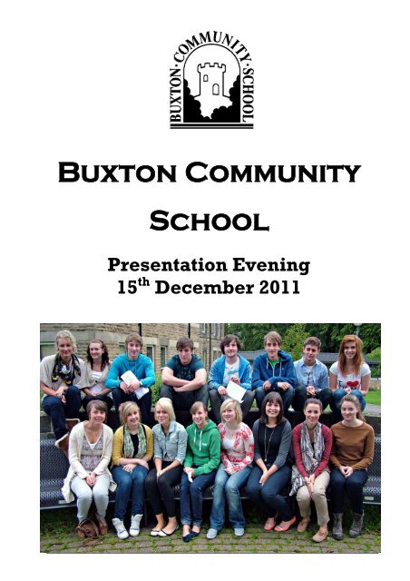 Presentation Evening - Buxton Community School