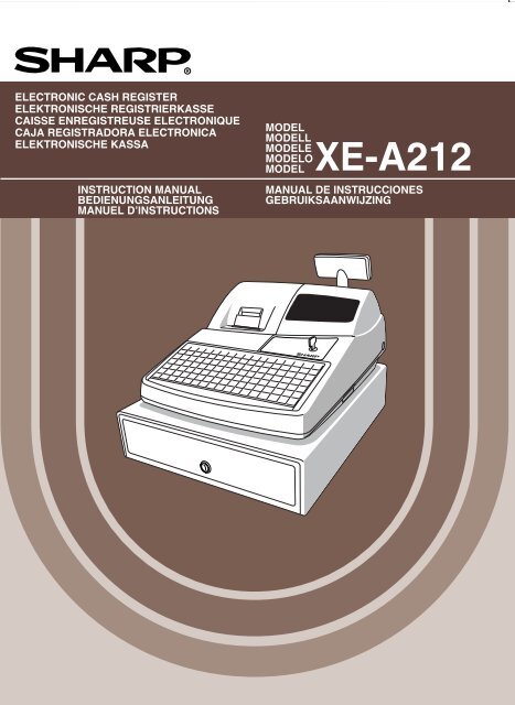 XE-A212 - Cash registers, tills
