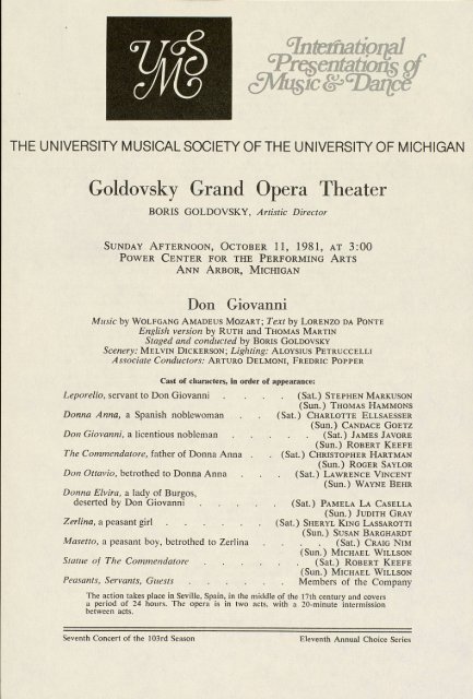 Goldovsky Grand Opera Theater