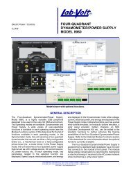 mobile instrumentation and process control training ... - Lab Volt
