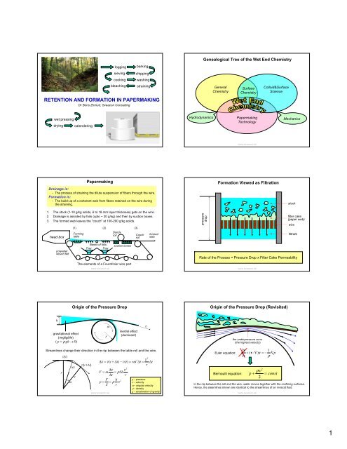 Retention and Formation in Papermaking - Sveacon