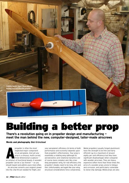 Building a better prop