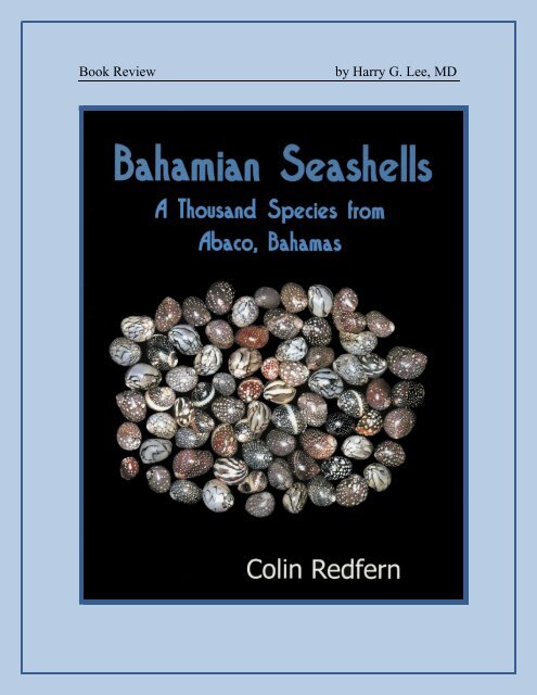 Bahamian seashells a thousand species from Abaco, Bahamas