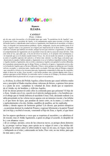 Homero - La Iliada.pdf - Historia de Costa Rica