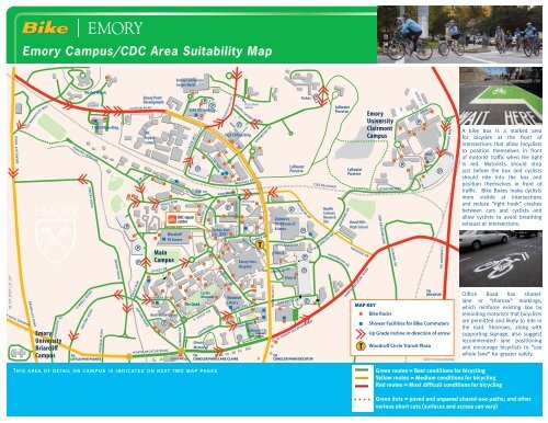 Emory Campus/CDC Area Suitability Map - Bike Emory - Emory ...