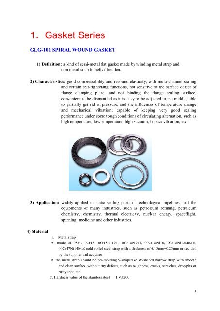 Download Catalogue PDF - Gasket-seal.com