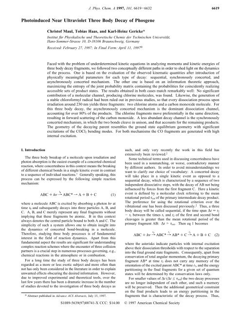 J. Phys. Chem. 101 (1997)