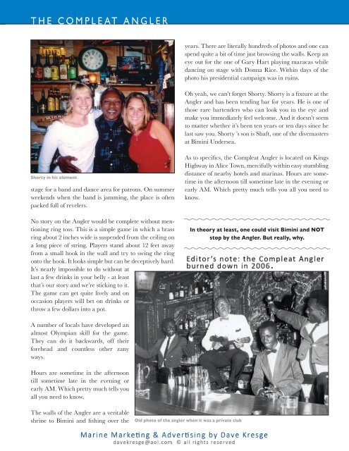 THE COMPLEAT ANGLER Short