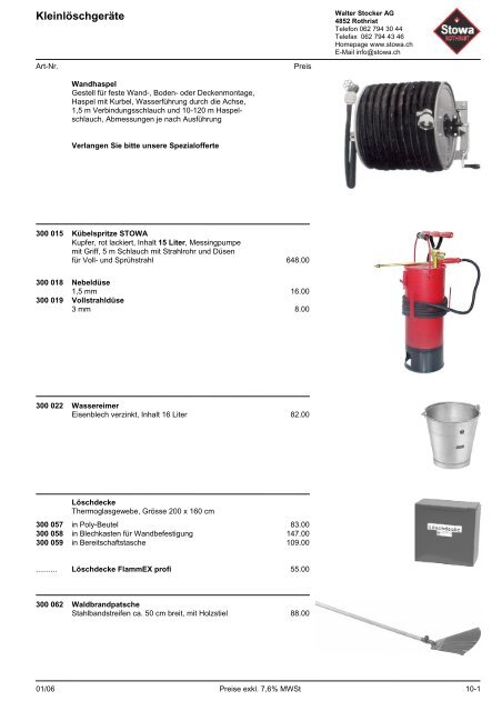 Download Katalog - Walter Stocker AG