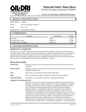 Granular Absorbent (#1003000) - Oil-Dri