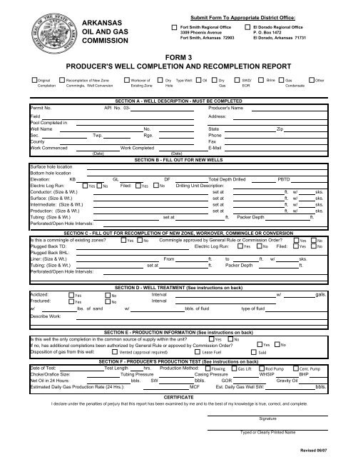 Form 3 - Producers Well Completion Recompletion.pdf