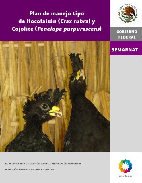 Plan de Manejo Tipo Crácidos - Semarnat
