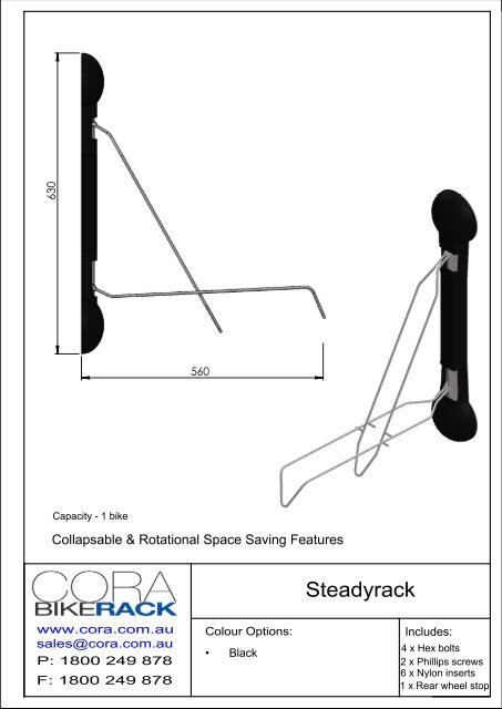 Steadyrack - Cora Bike Racks