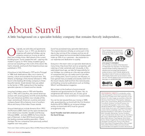 Introduction Real Latin America - Sunvil