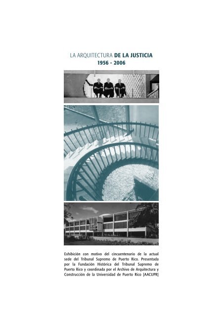 LA ARQUITECTURA DE LA JUSTICIA 1956 - 2006